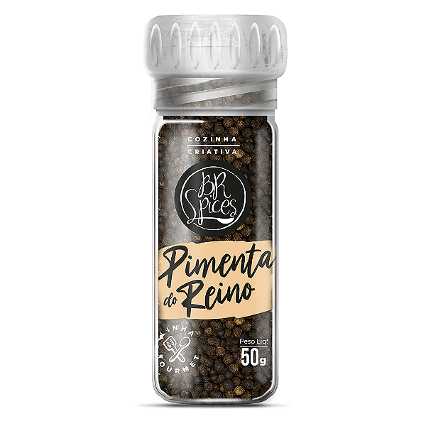Moedor de Pimenta do Reino Br Spices 50g - Banca do Ramon