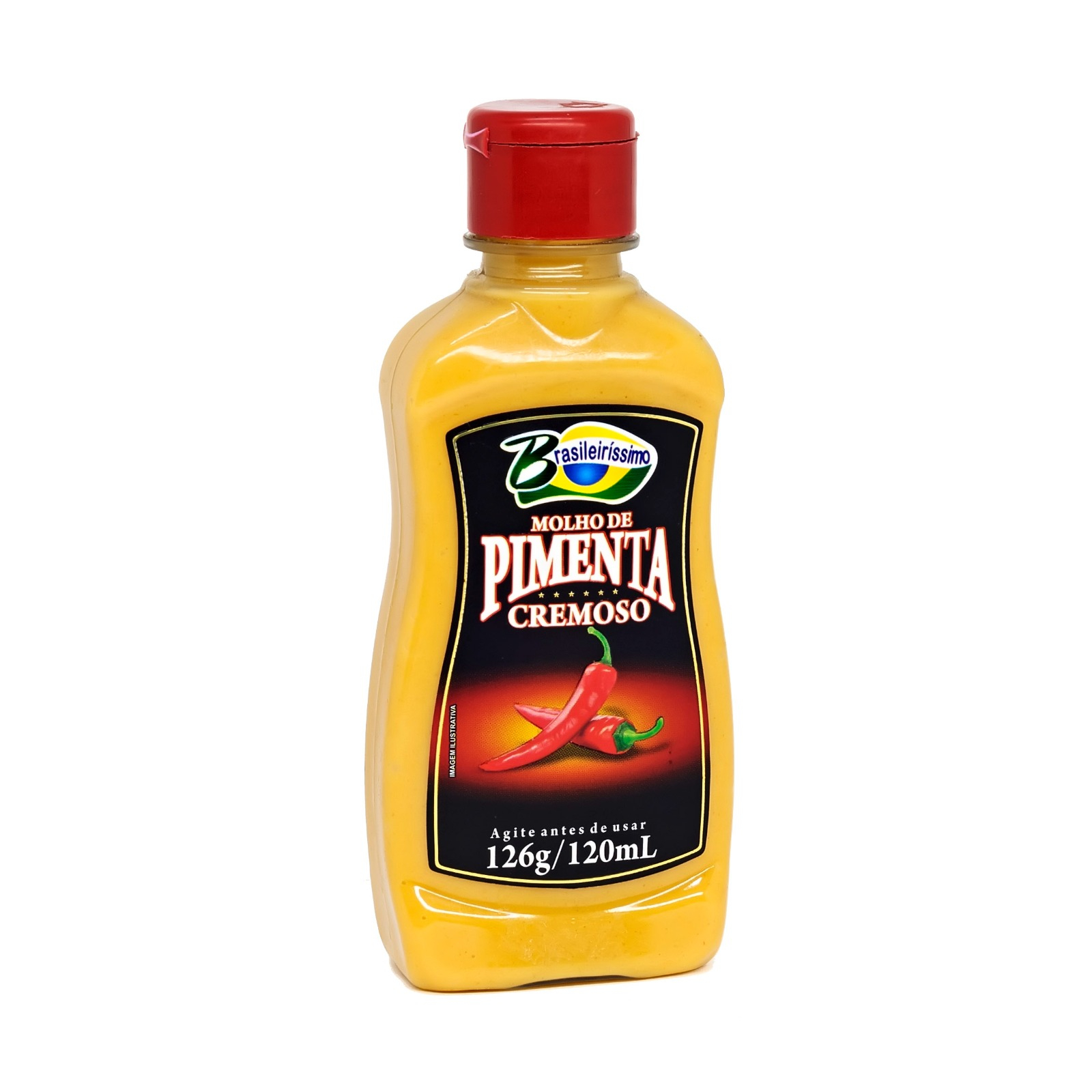 Molho de Pimenta Cremoso Brasileiríssimo (120ml) - Banca do Ramon