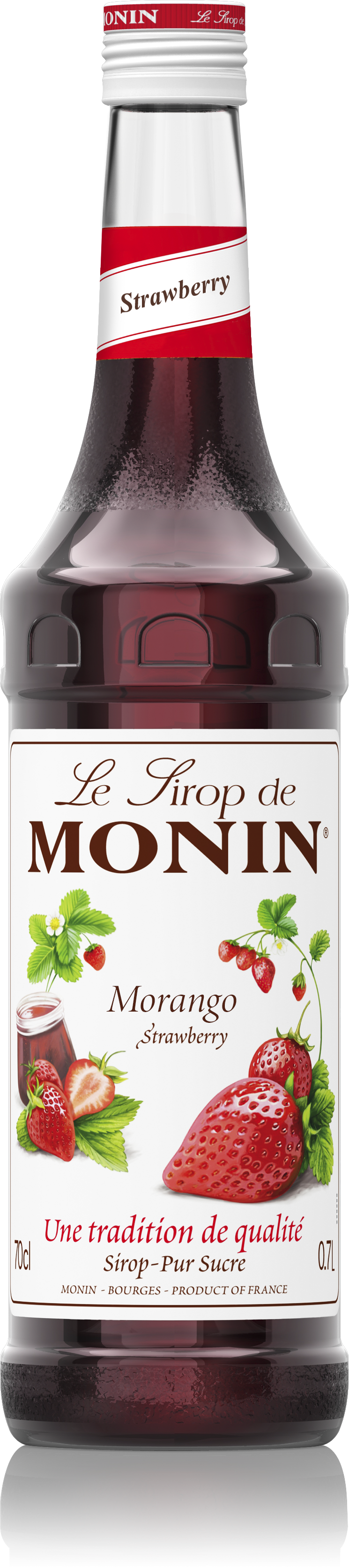 Xarope Monin de Morango 700ml - Banca do Ramon