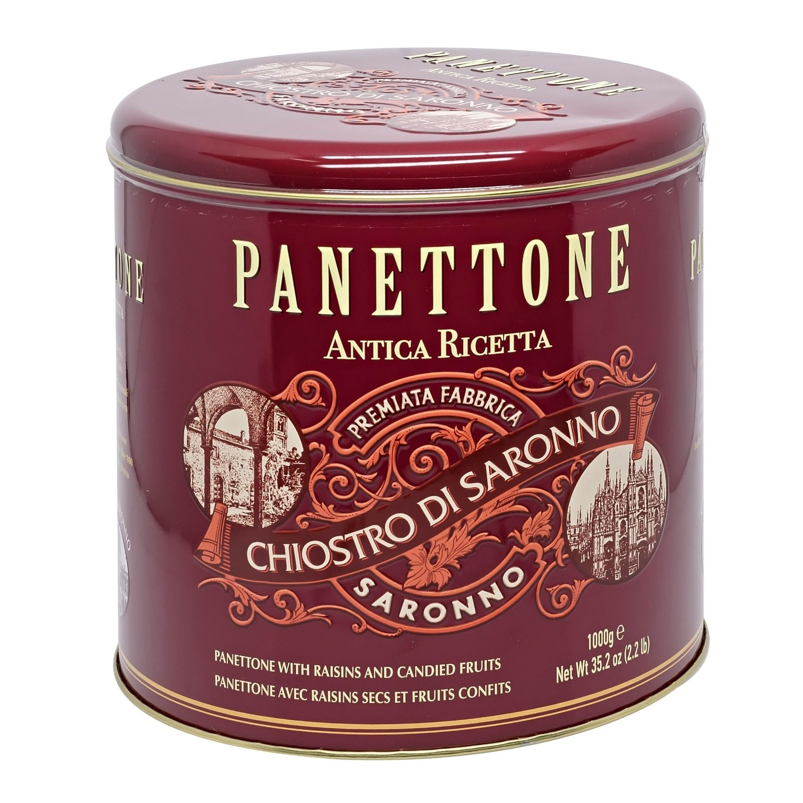 Panetone Italiano Antica Ricetta Chiostro Saronno Un - Banca do Ramon