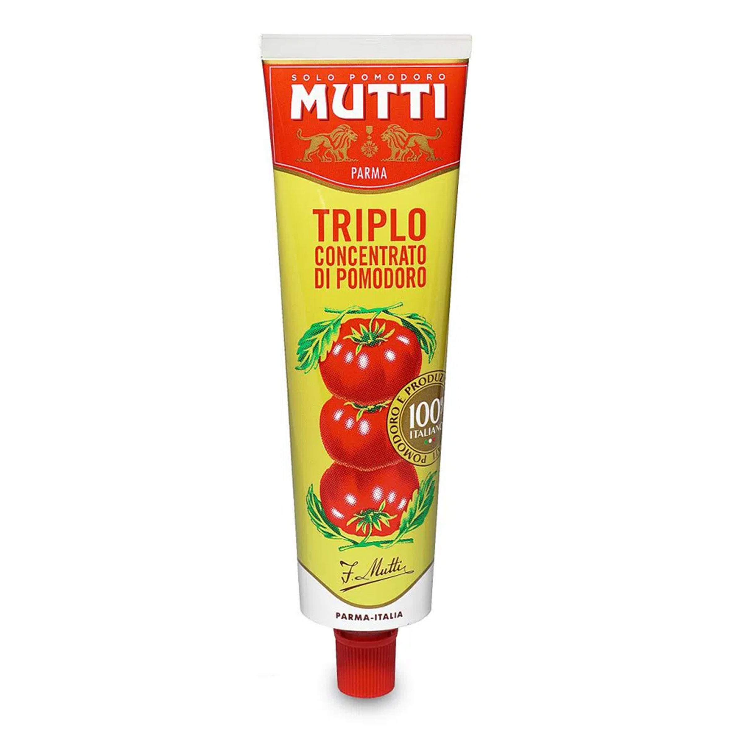 Pasta de Tomate Triplo Concentrado em Bisnaga Mutti 185g - Banca do Ramon