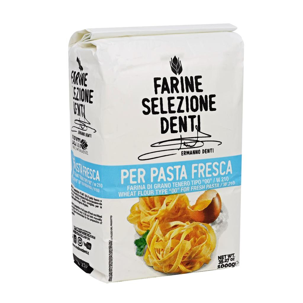 Farinha de Trigo Para Pasta Fresca Selezione Denti 1kg - Banca do Ramon