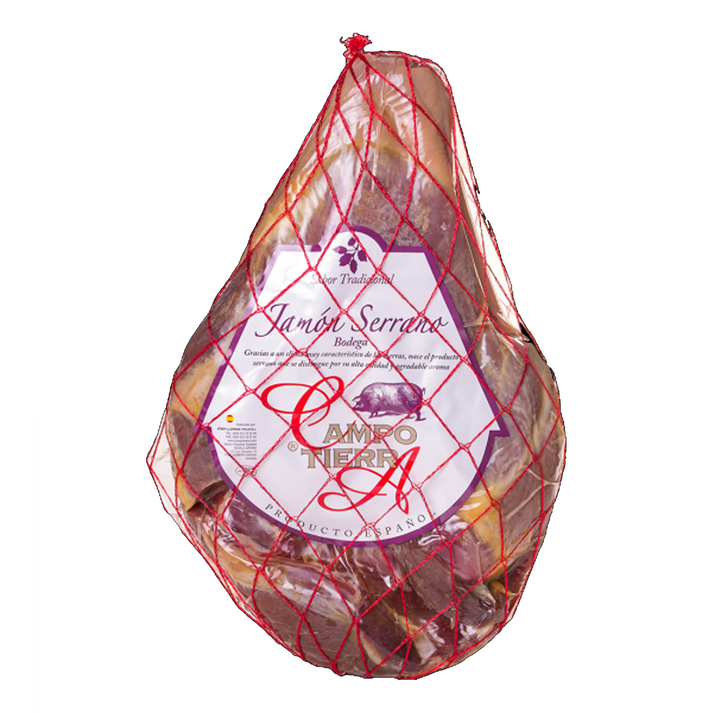 Presunto Jamon Serrano Fatiado (100g) - Banca do Ramon