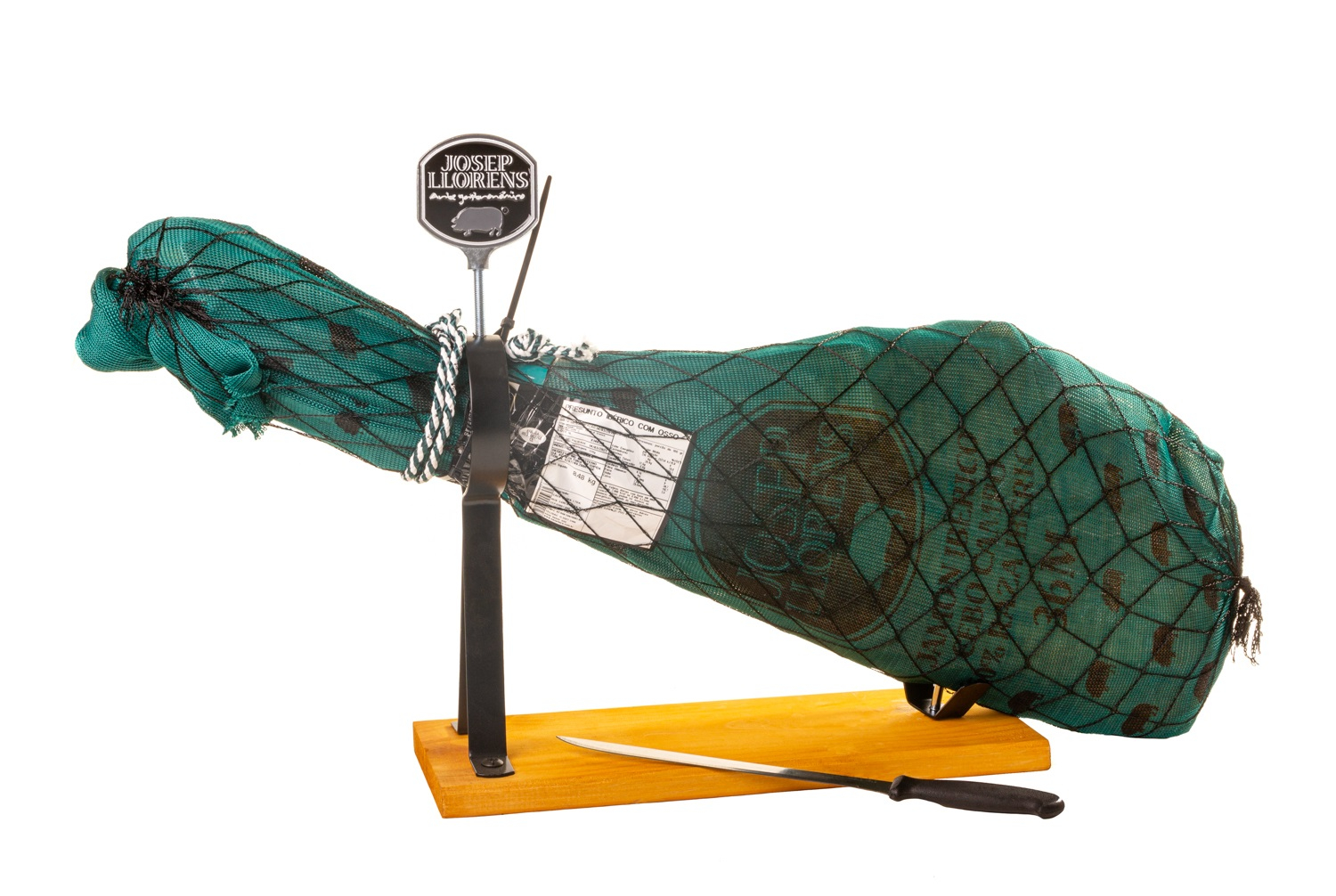 Presunto Jamon Pata Negra Josep Llorens Ibérico com osso (peça) - Banca ...