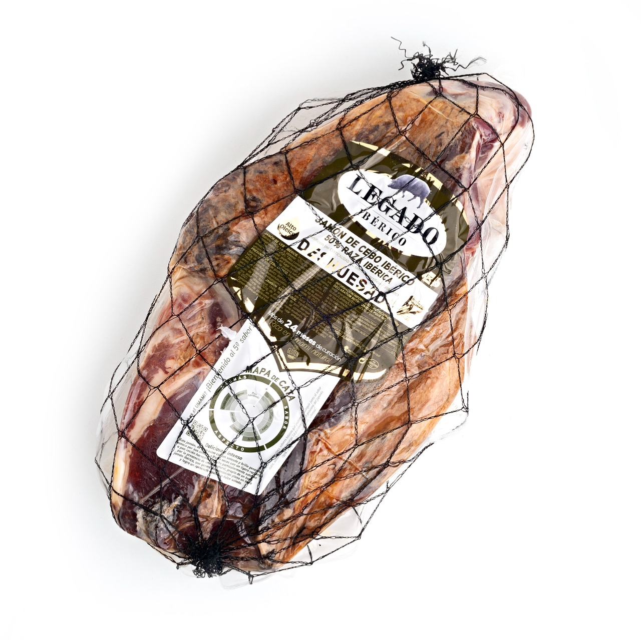 Presunto Jamon Ibérico Legado Fatiado 100g - Banca do Ramon