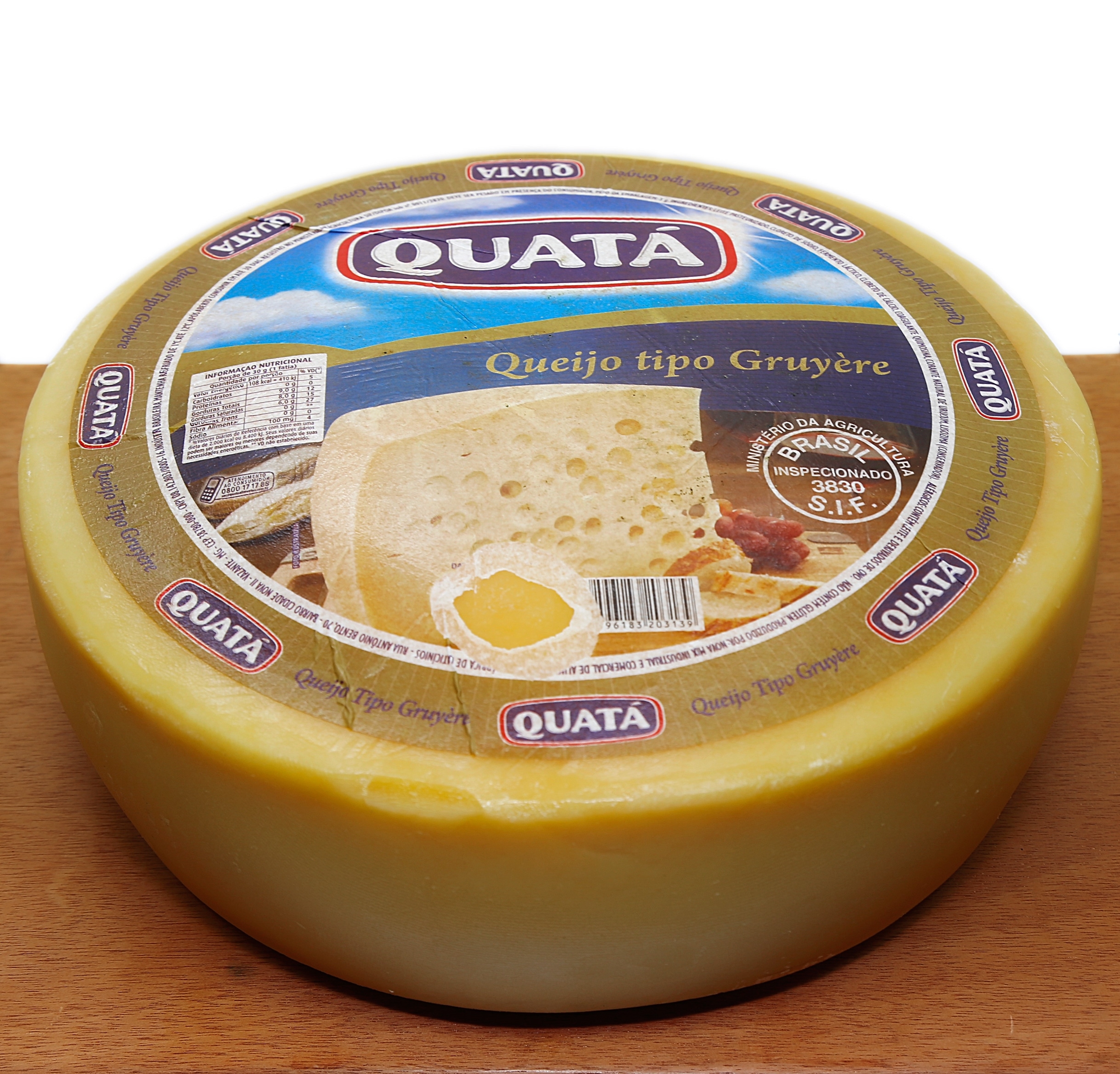 Queijo Gruyere Quatá 300g - Banca do Ramon