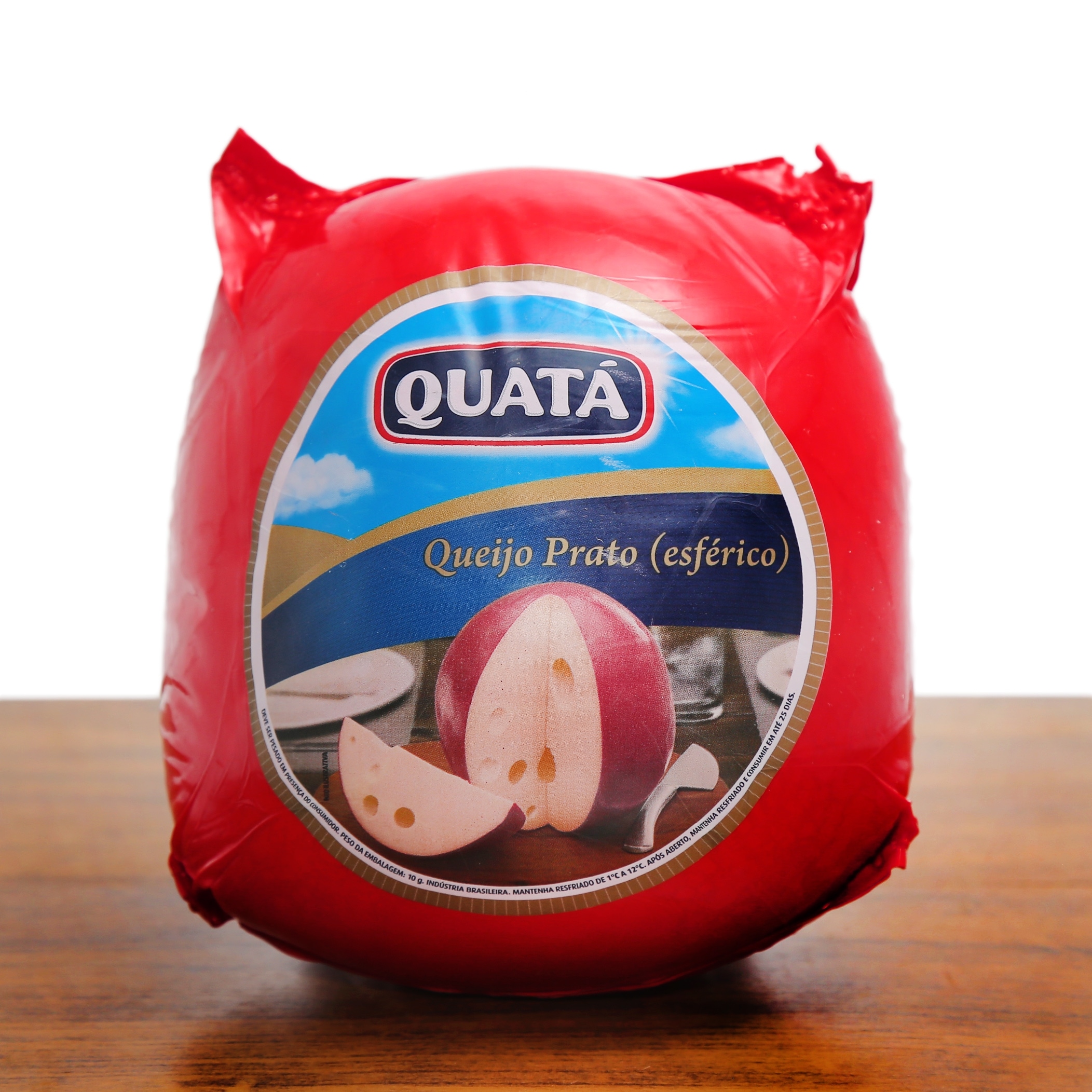 Queijo Prato Bola Esférico Quatá 300g - Banca do Ramon