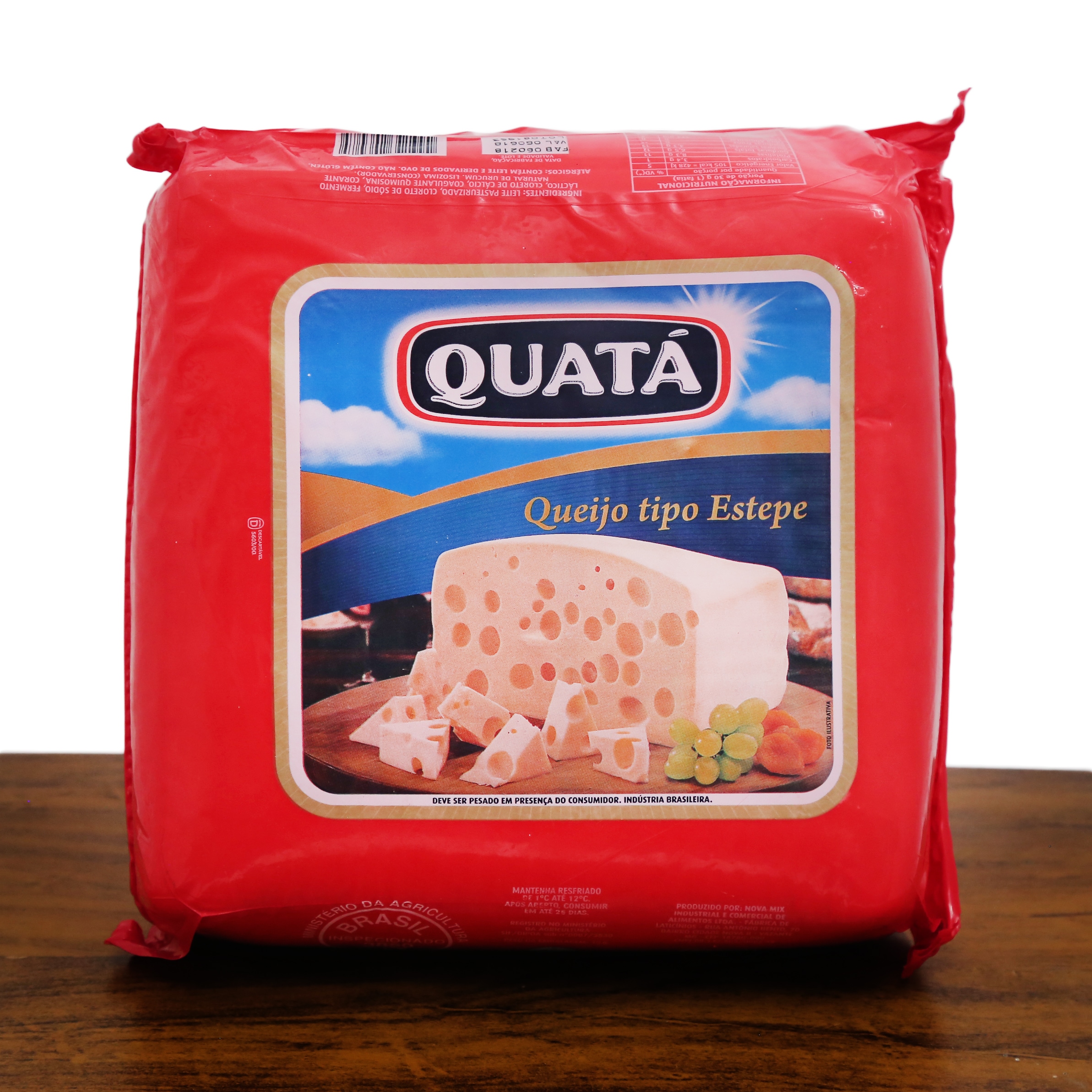 Queijo Tipo Estepe Quatá 300g - Banca do Ramon