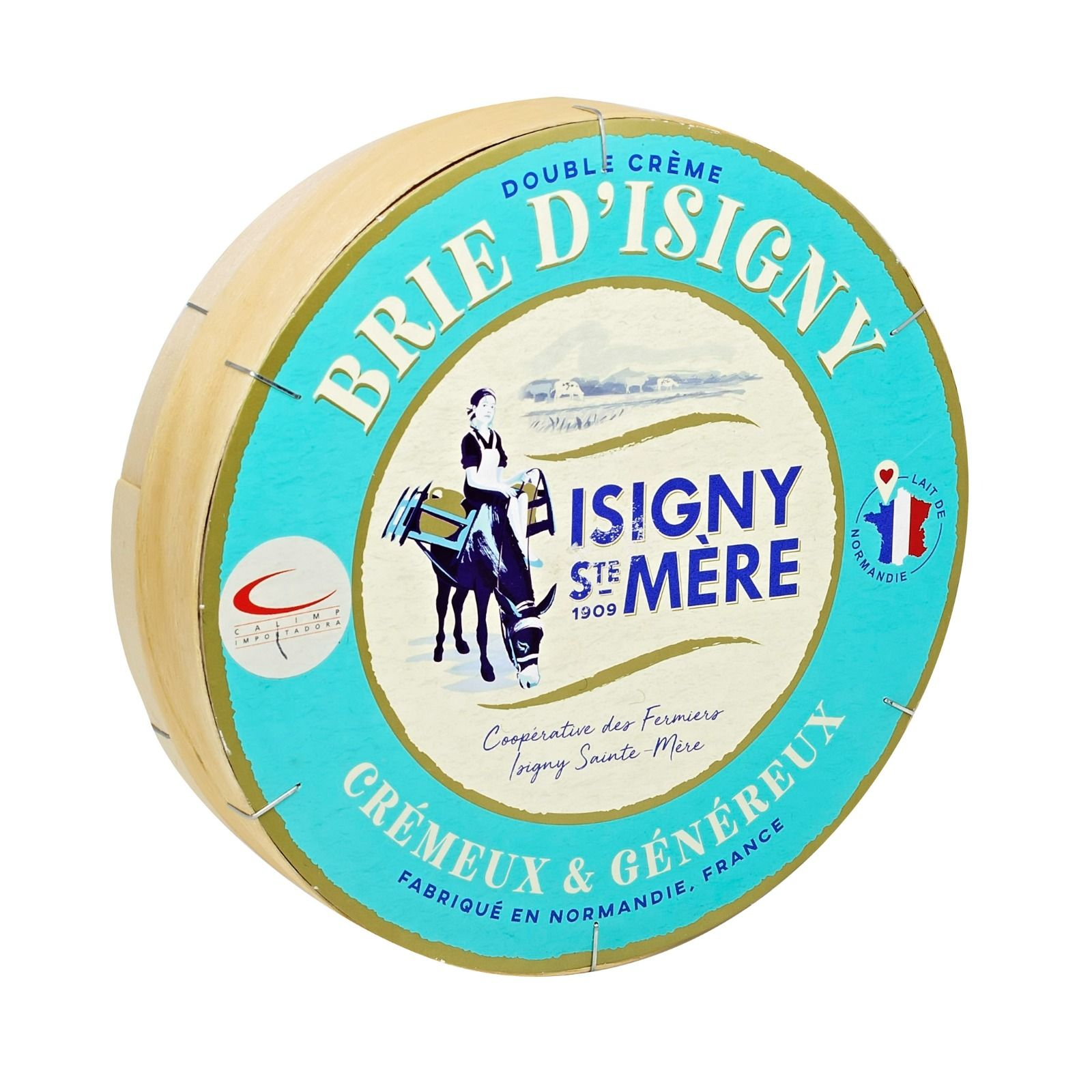 Queijo Brie Francês Isigny Crémeux 1kg - Banca do Ramon