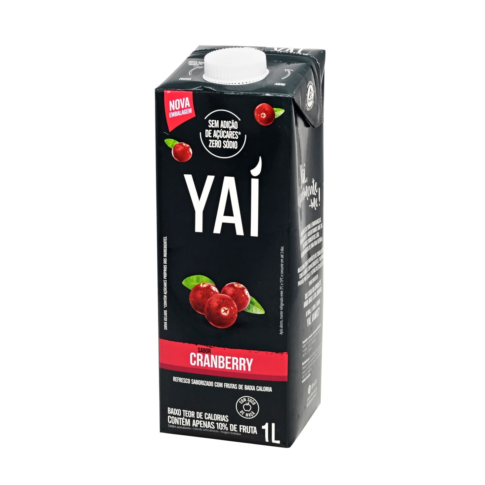 Suco Cranberry Sem Açúcar Yai 1L - Banca do Ramon