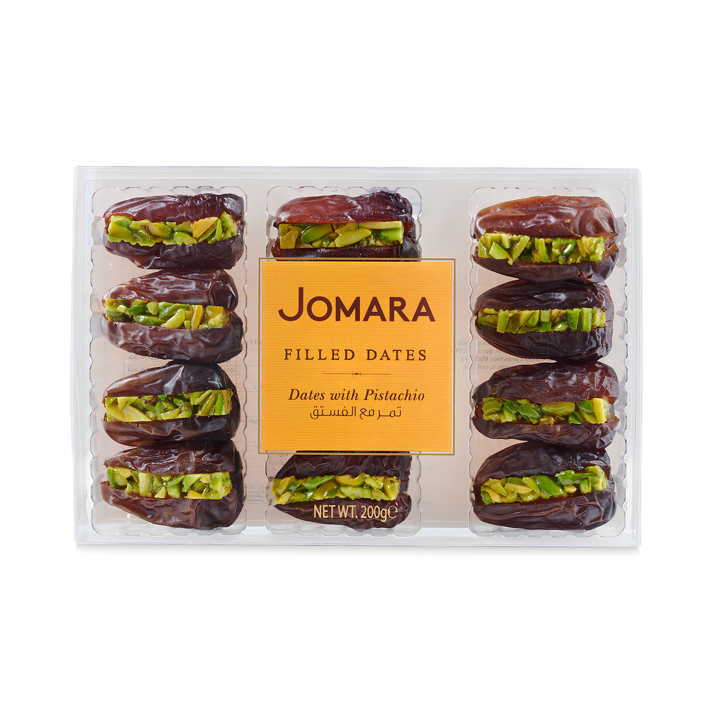 Tâmara Jumbo Recheada com Pistache Jomara 200g - Banca do Ramon