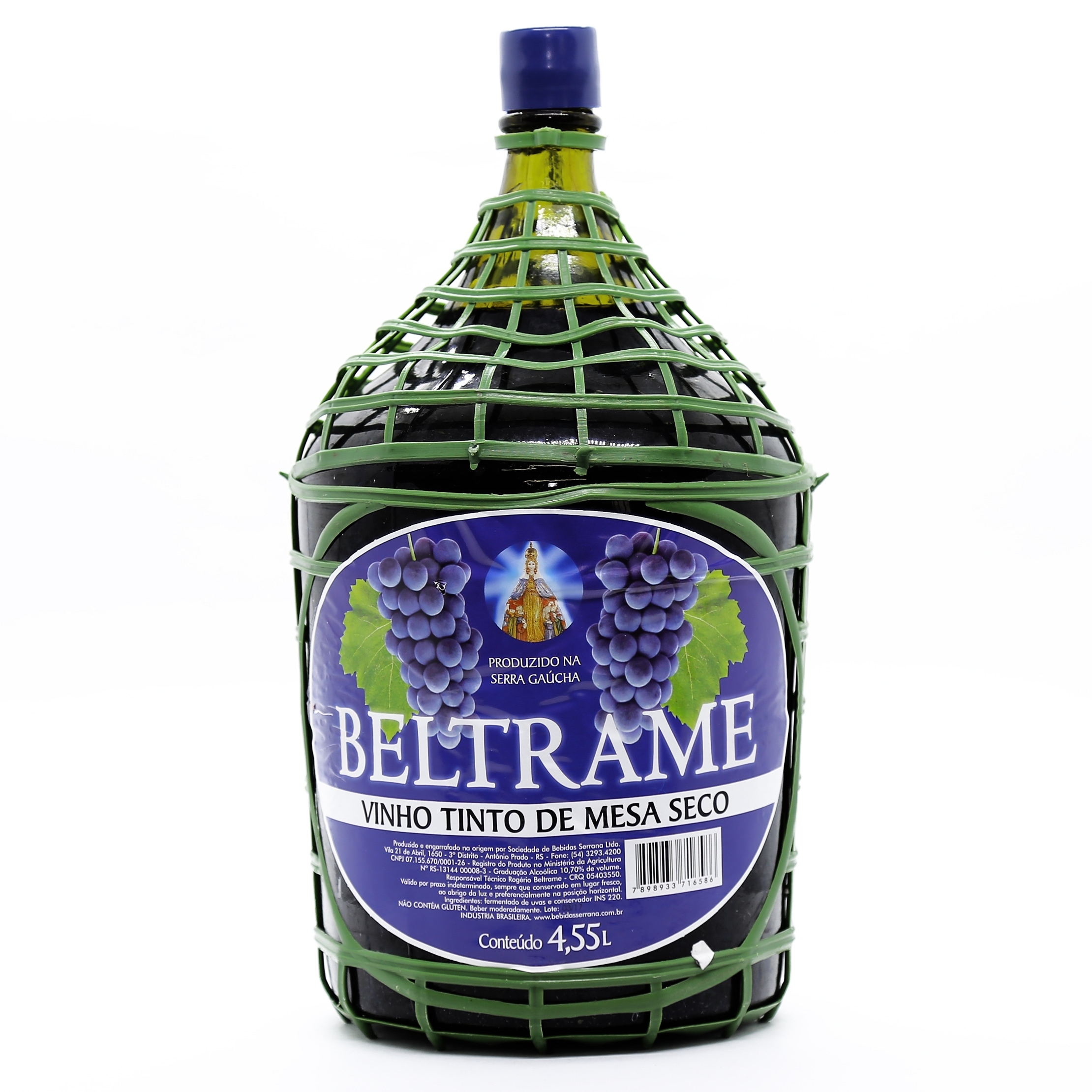 Vinho Beltrame Tinto de Mesa Seco 4,55L - Banca do Ramon