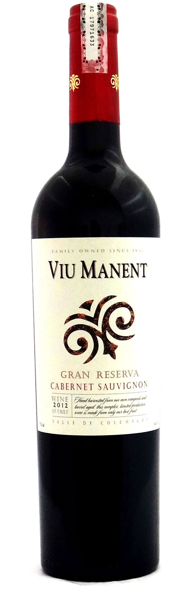 Vinho Viu Manent Gran Reserva Cabernet Sauvignon (750ml) - Banca do Ramon