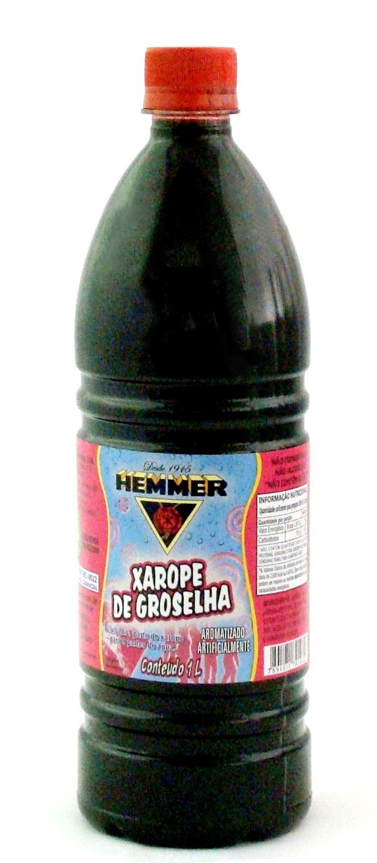 Xarope De Groselha Hemmer (1L) - Banca do Ramon